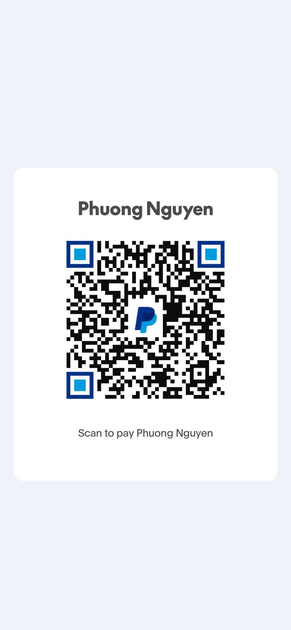 Paypal QR Code - Giwho